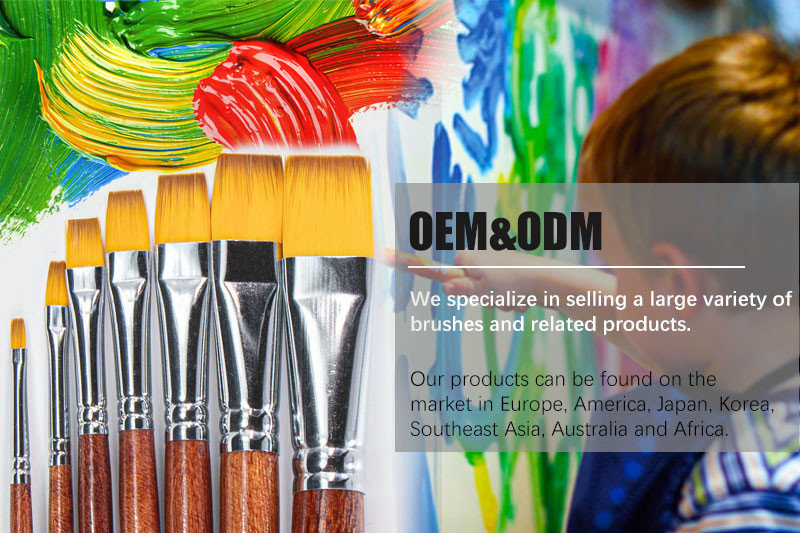Artist Acrylic Paint Brushes