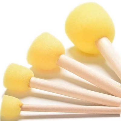 DIY Artist #2 Circle Sponge Paint Brush