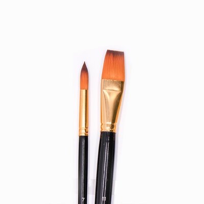 Long Brush Handle 6pcs Artist Paint Brushes Set