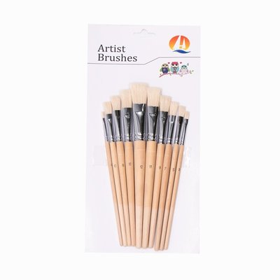 Nickel Plated Brass Ferrule Watercolor Pen Set