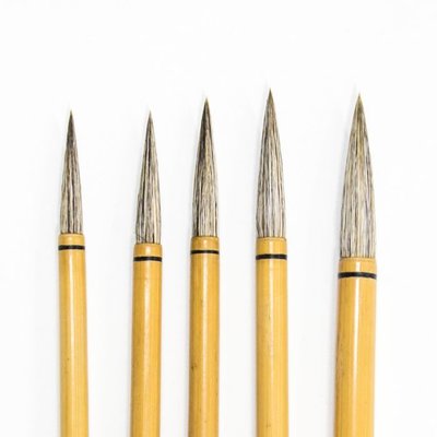 Goat Hair Chinese Bamboo Paint Brushes