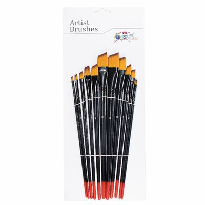 Oil Painting Aluminum Ferrule Preschool Paint Brushes