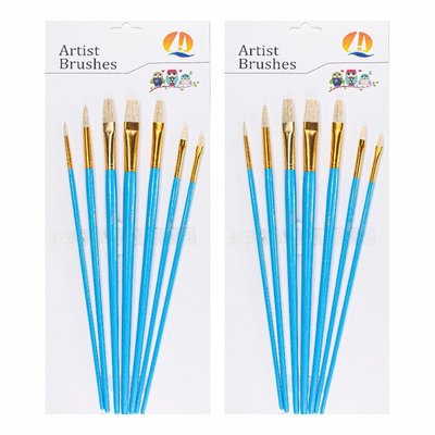 Nickel Plated Copper Ferrule 20mm Childrens Paint Brushes
