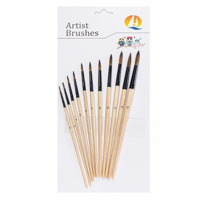 Premium Nylon Hair Artist Watercolour Brushes
