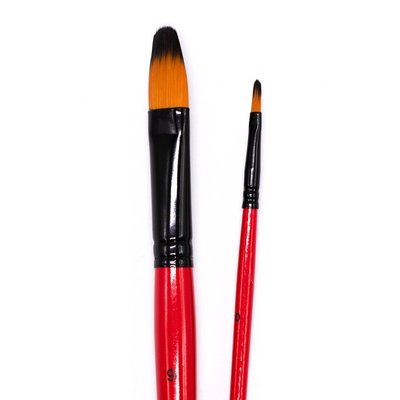 Oval Head Aluminum Ferrule Paint Brushes Kit