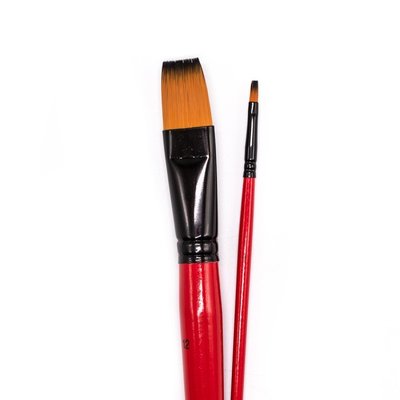 Wood Handle 12pcs #8 Artist Watercolour Brushes