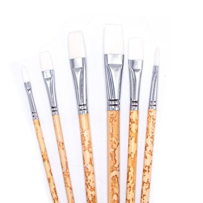 Nylon Hair 5pcs Watercolor Paint Brushes