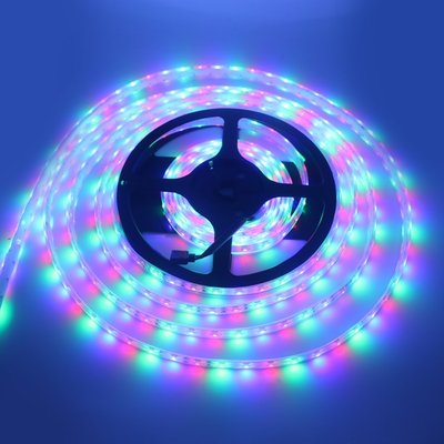 12V 24W SMD 3528 300Led 5M Waterproof Addressable RGB Led Strip Light