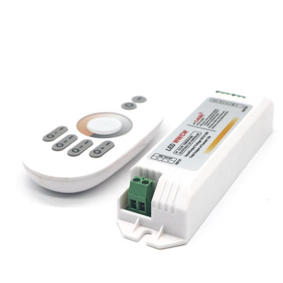 2.4G RF Touch Screen LED Controller Stable Signal Different Zon Control Realizable for Double color White/Warm White str