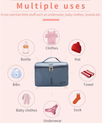 New portable Kill 99% Germs Clothes pants Cleaner Case protection dog toys Led disinfection Bag uv sterilizer Bag supplier
