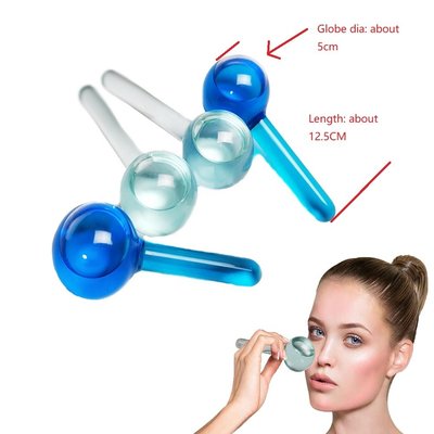 Skin Care Facial massager Glass Ice Globes for Multi-funtional beauty equipment supplier