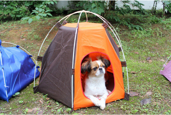 Outdoor sun protection small and medium-sized dog pet nest, special kennel cat litter puppy tent wholesale, spot supplier