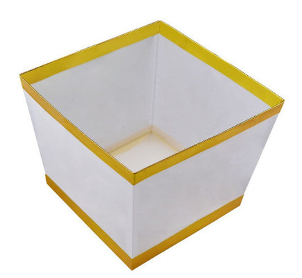 Factory direct export paper square water lantern blessing wishing lamp large size 15*15*15cm size gold supplier