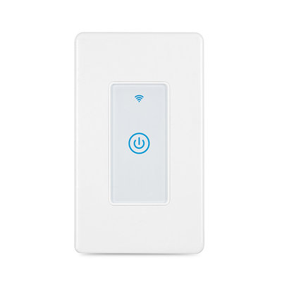ABS PC 60Hz 600W 10AX Smart Home Light Switch
