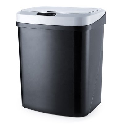 Rectangular Mute 16L 10UA Induction Trash Can