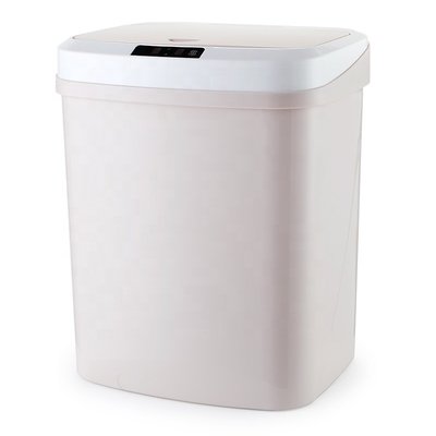Rectangular Mute 16L 10UA Induction Trash Can