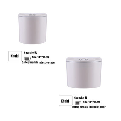 Household ABS 0.6KG 3L Electric Kitchen Garbage Can