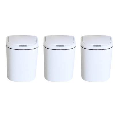 3 AA Batteries 12L 33cm Automatic Sensor Dustbin