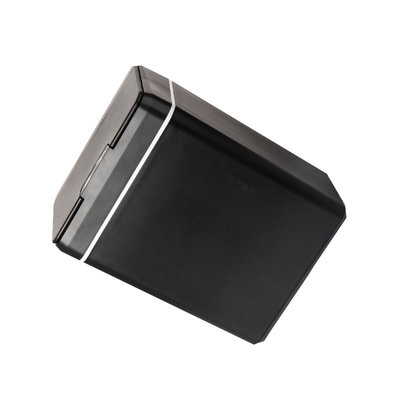 Plastic 1KG 15L 34cm Induction Trash Can For Office