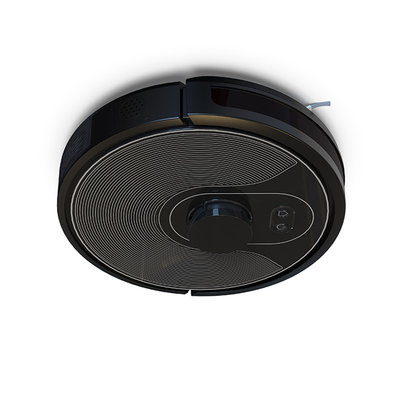 Black 2.5h 330*96mm Robot Vacuum Cleaner For Home
