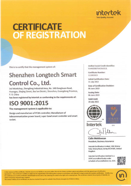 China BESTWAY INDUSTRIAL (HK)LIMITED certification