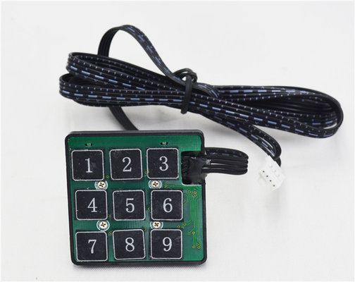 Anti - Robbery Smart Car Alarm System With Automotive Push Button Starter Switch