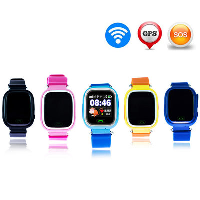 Q90 Anti Lost Kids Smart GPS Watch , Kids Safety Gps Tracker Smartwatch Android