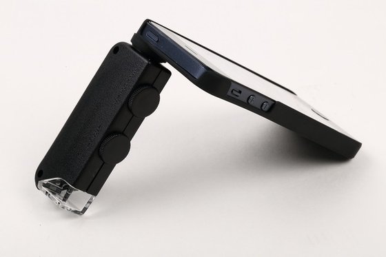 Monocular Adjustable 60x ~ 100x Smartphone Digital Microscope For Samsung S3 / S4 / S5