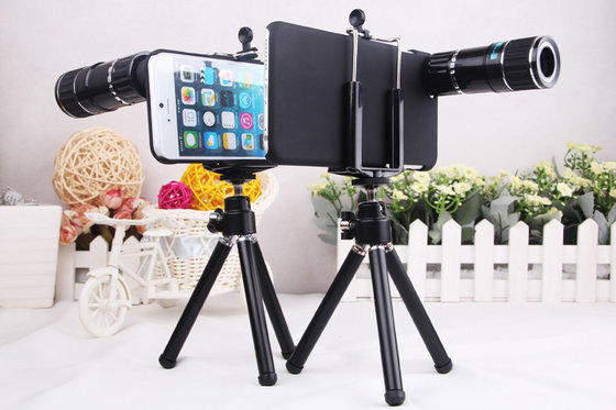 Mobile Camera Lens 12x Telescope Smartphone Telescope With Plastic Casing