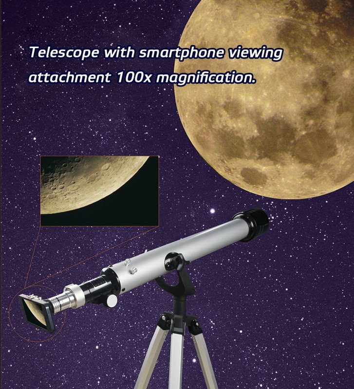 Astronomical Mobile Telescope Lens For Samsung S3 / S4 / S5 , H20 mm Eyepiece