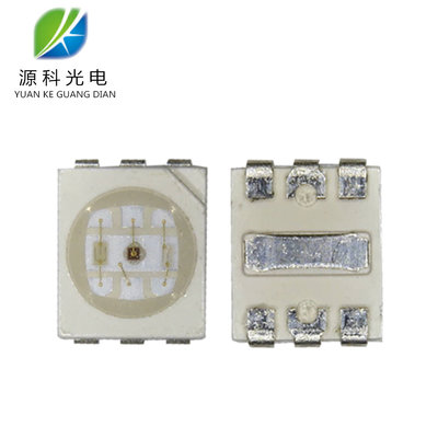 Ultra Brightness RGB LED Chip , 6 Pin Smd2835 Led Chip For Led Keyboard Light