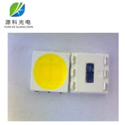 Low Power 6 Pin Smd Led Warm White 2800 - 3200 K 50 - 55 Lm For Led Flood Light