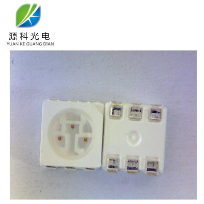 Epistar / SANAN 5050 Smd Led Chips Yellow Color LM80 ROHS Certification