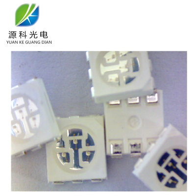 60 MA SMD UV LED Chip 40 - 60 MCD Luminous Flux 5050 UV LED CE Approved