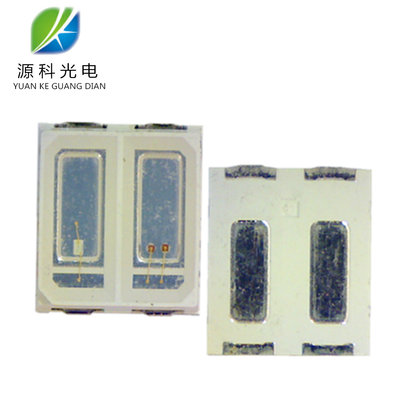 PLCC 0.2W 0.4W SMD 5050 LED Chips Yellow / Blue 50000 - 100000 H Lifespan
