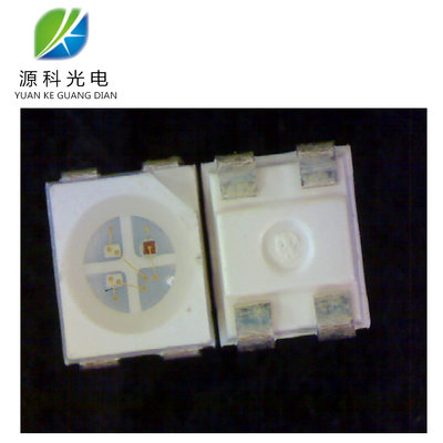 Common Cathode Tri Color Rgb Led Chip PLCC4 Epistar Sanan Chip For PCB Light