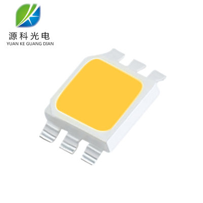 5074 Smd Led High Power Led Chip Gold Yellow 2000 - 2200 K For Building Backlight