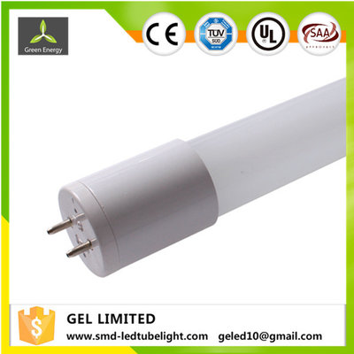 22 Watt 1500mm Nano Plastical T8 LED Tube Light with Global Wide Voltage For Supermarket and Factory Project supplier