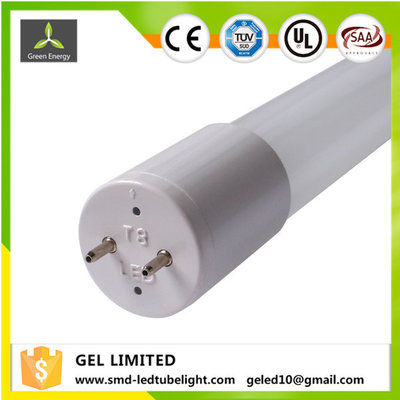 22 Watt 1500mm Nano Plastical T8 LED Tube Light with Global Wide Voltage For Supermarket and Factory Project supplier