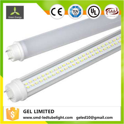 22 Watt 1500mm Nano Plastical T8 LED Tube Light with 110lm/w For Lighting Project supplier