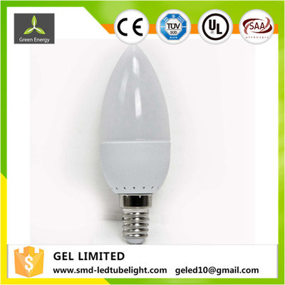 3 Watt C37 LED Candle Lamp with 210lm 260 Degree and E14 B15 lamp base for Hotel Project supplier