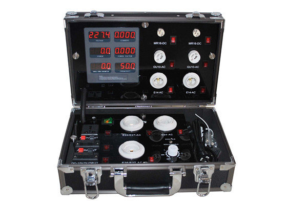 Dimmable GU10 LED Suitcase AC Voltage Display With Regular Lamp Socket supplier
