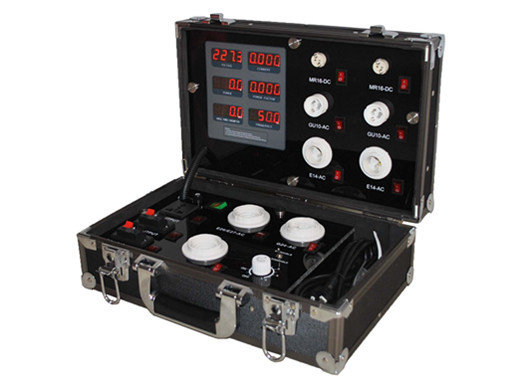 Dimmable GU10 LED Suitcase AC Voltage Display With Regular Lamp Socket supplier