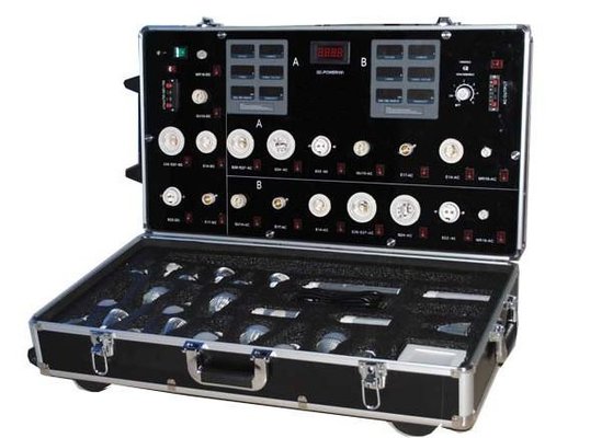 Customized Convenient Dimmer Switch LED Suitcase for exhibition , CE / RoHS supplier