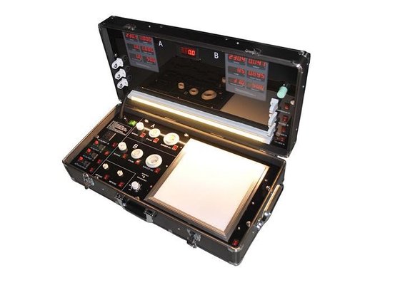 Customized Convenient Dimmer Switch LED Suitcase for exhibition , CE / RoHS supplier