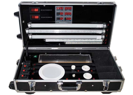Customized Convenient Dimmer Switch LED Suitcase for exhibition , CE / RoHS supplier