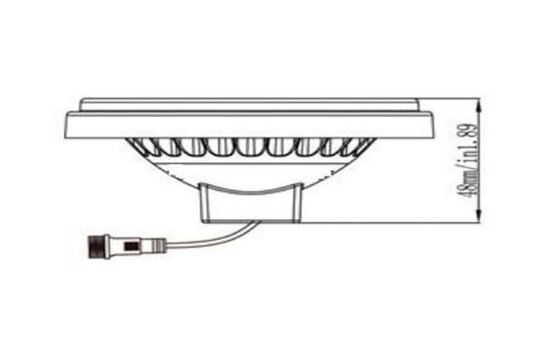 High efficiency AC120V cob led spotlight Dimmable 710lm with CE / TUV supplier