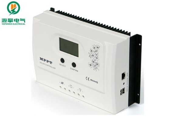 China White MPPT Solar Charge Controller , RV Solar Charge Controller APP + Wifi Monitoring supplier