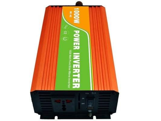Light Pure Sine Wave Power Inverter 1000W Built In Intelligent Temperature Controlled Fan supplier