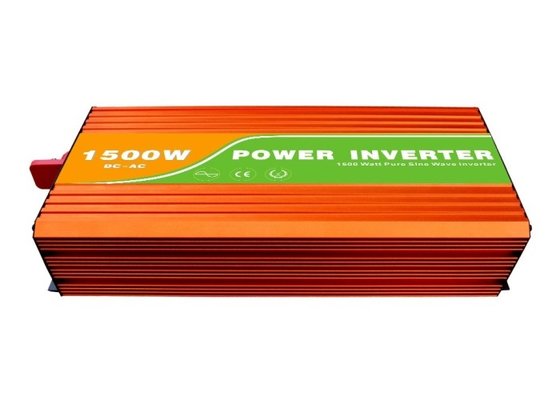 Compact High Frequency Pure Sine Wave Inverter With Dual AC Outlets And One USB Port supplier